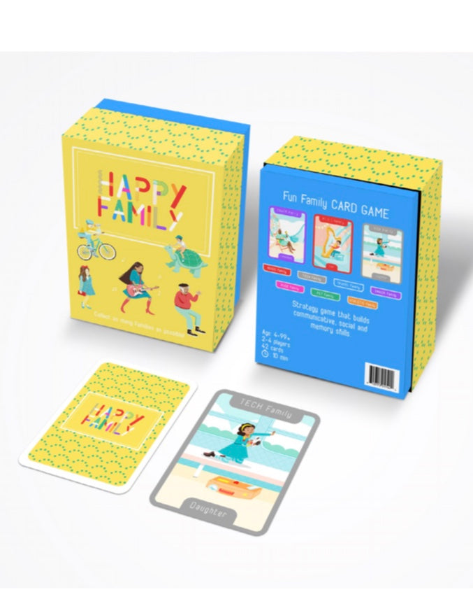 Happy Family Card Game – French Wink